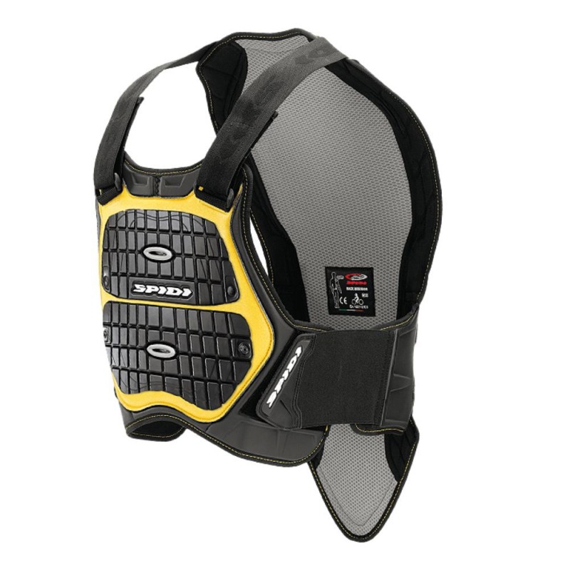 Protector de espalda SPIDI Defender B&C 160-170 negro / amarillo