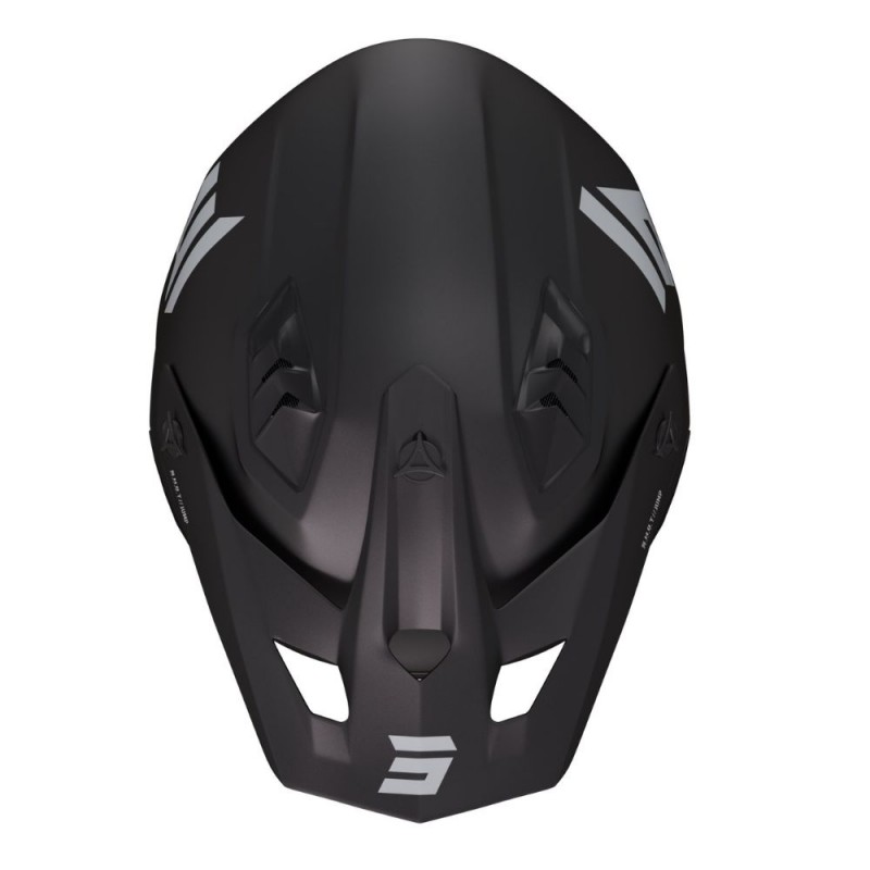 Casque SHOT Jump Solid noir mat