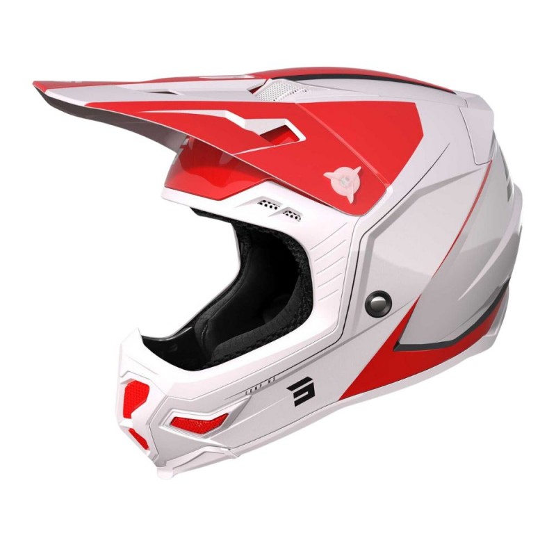 Helmet SHOT Core Comp red pearly