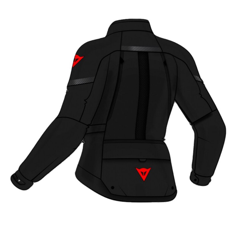 Jacket DAINESE Mangen Absoluteshell Pro black / black Long