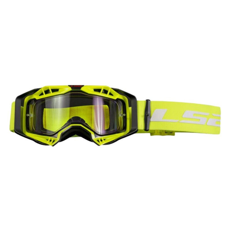 Óculos LS2 Aura Enduro Series h-v amarelo / transparente