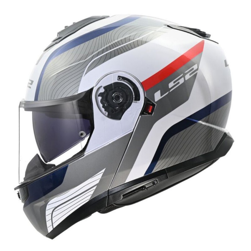 Helmet LS2 FF908 Strobe II Monza white / blue / red