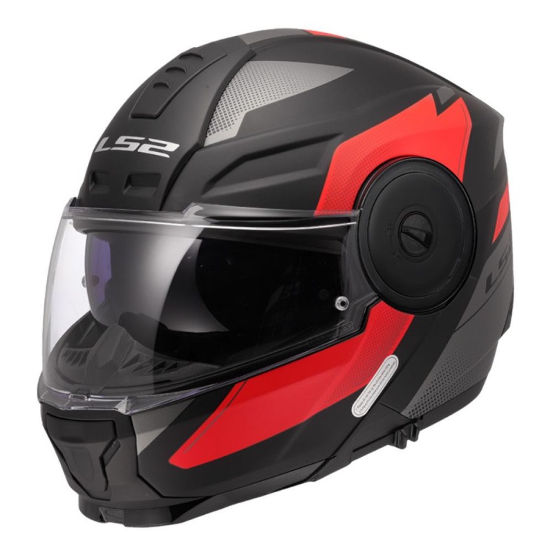 Helm LS2 FF902 Scope II Duria schwarz/rot