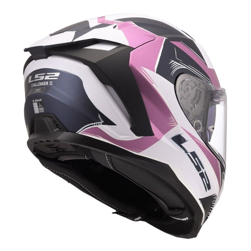 Casco LS2 FF817 Challenger II Flaman lavanda mate