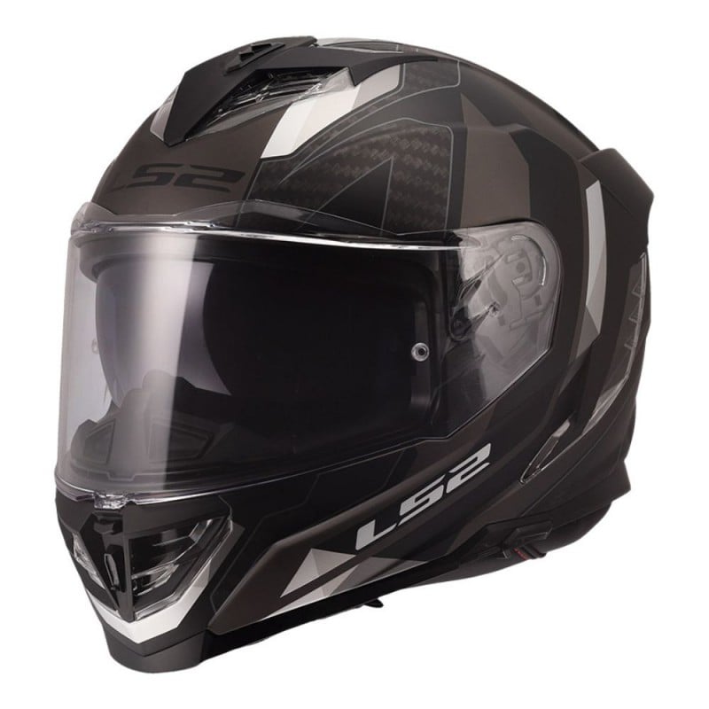 Casco LS2 FF818 Storm III Sporty negro mate / gris