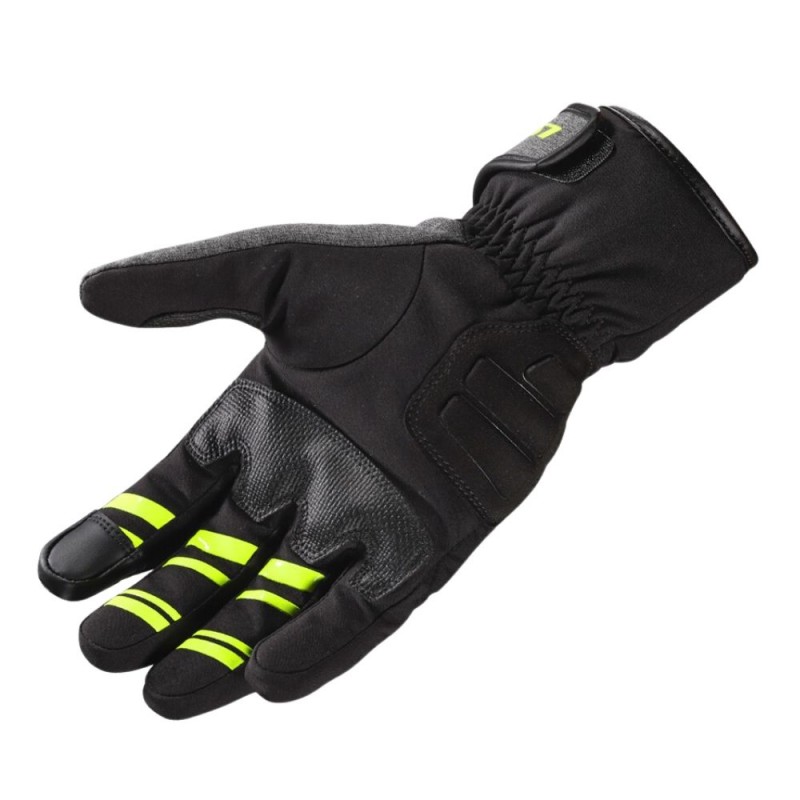Gloves LS2 URBS II black / gray / h-v yellow
