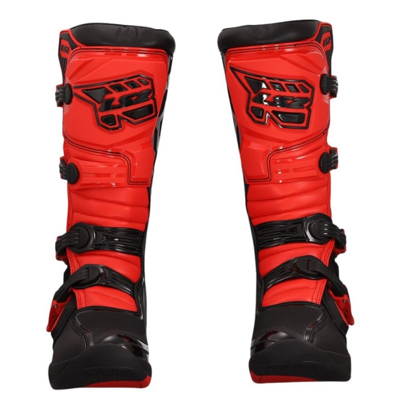 Botas LS2 Raptor preto / vermelho