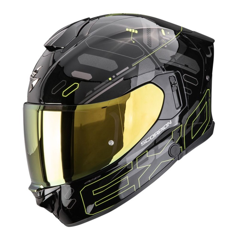 Helmet SCORPION EXO-530 Air Fond black / neon yellow