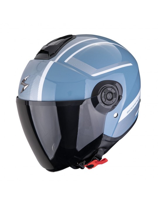 Helmet SCORPION EXO-City II Cosmos blue / silver