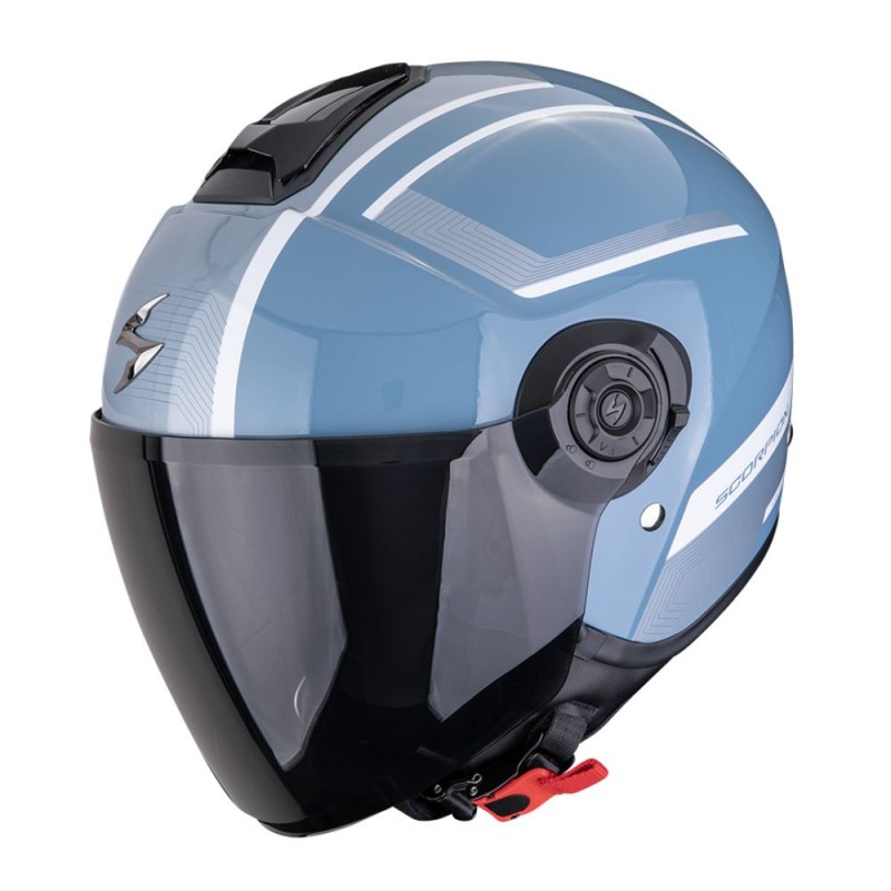Helmet SCORPION EXO-City II Cosmos blue / silver