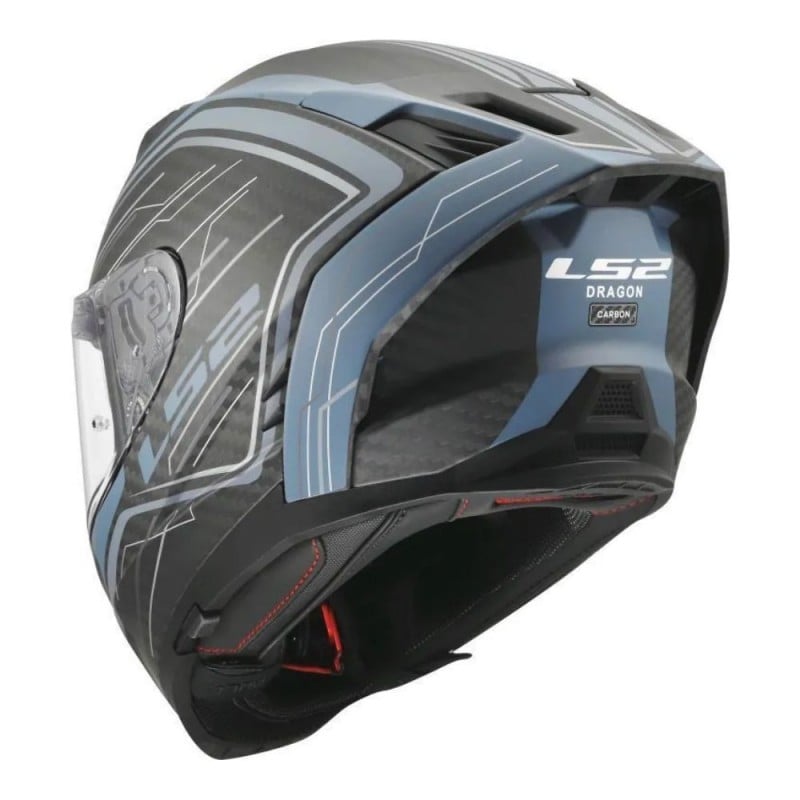 Helmet LS2 FF807 Dragon Subic blue / petrol