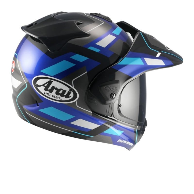 Casco ARAI Tour-X5 Match blu