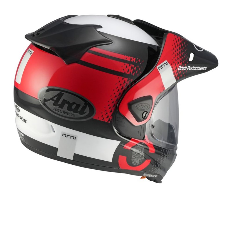 ARAI Tour-X5 Print rojo