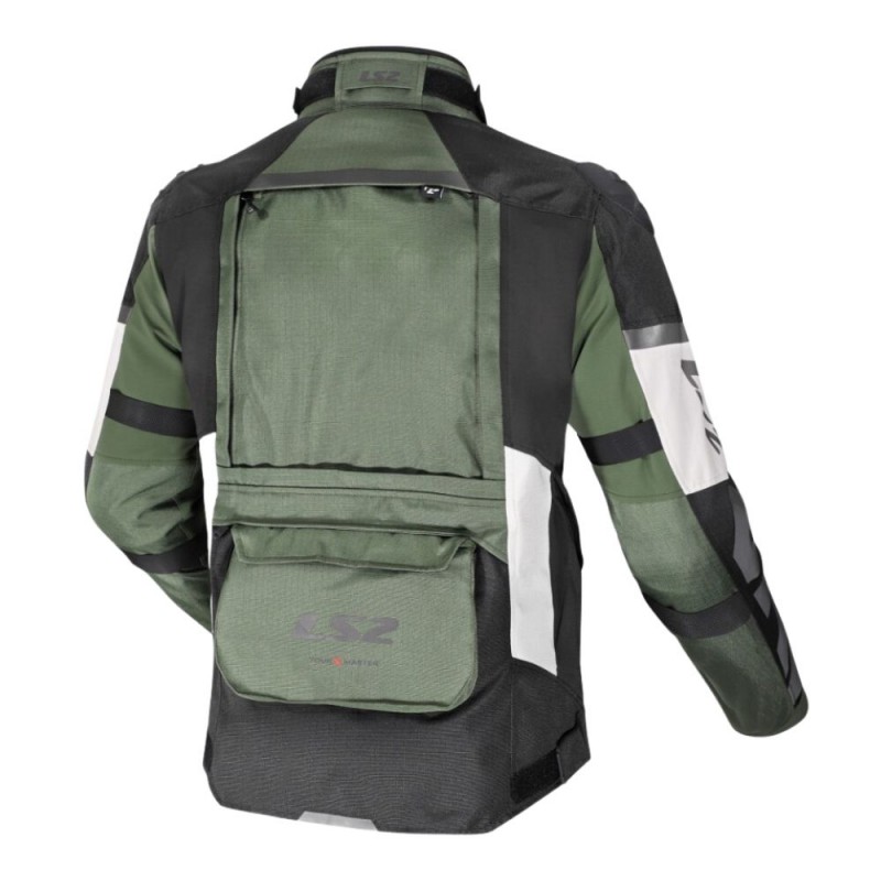 Jacket LS2 X-Master black / green / gray