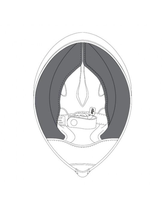 Imbottiture laterali AGV Race Winter Pista GP / Corsa