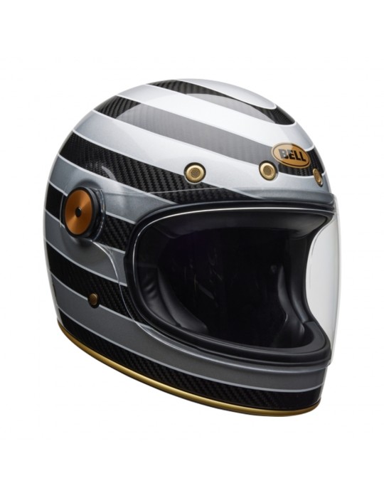 Casqui BELL Bullitt GT Carbon nero / argento