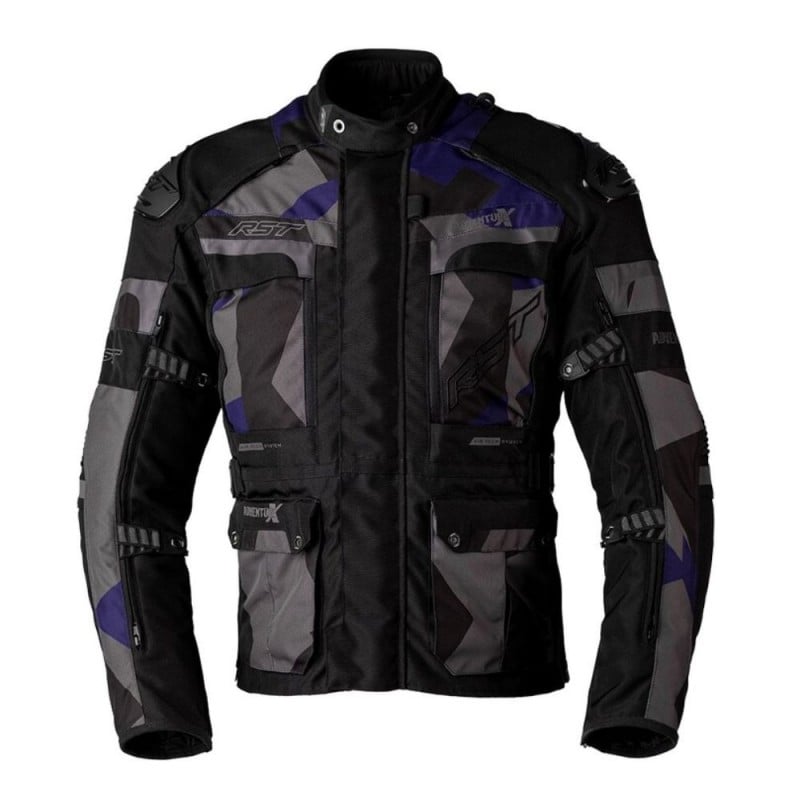 Chaqueta RST PRO Series Adventure-X camuflaje / azul