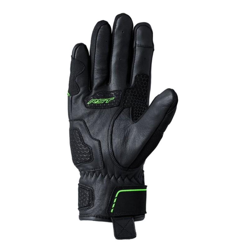 Gloves RST S-1 Mesh black / neón green