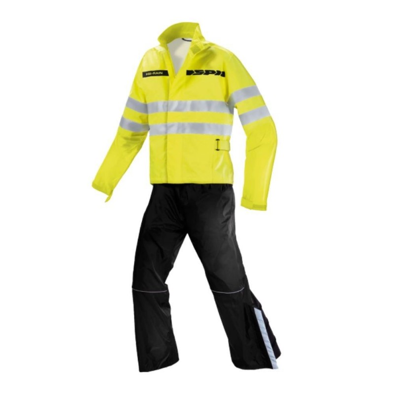Waterproof Suit SPIDI H2 Life Rain WP Kit yellow fluor